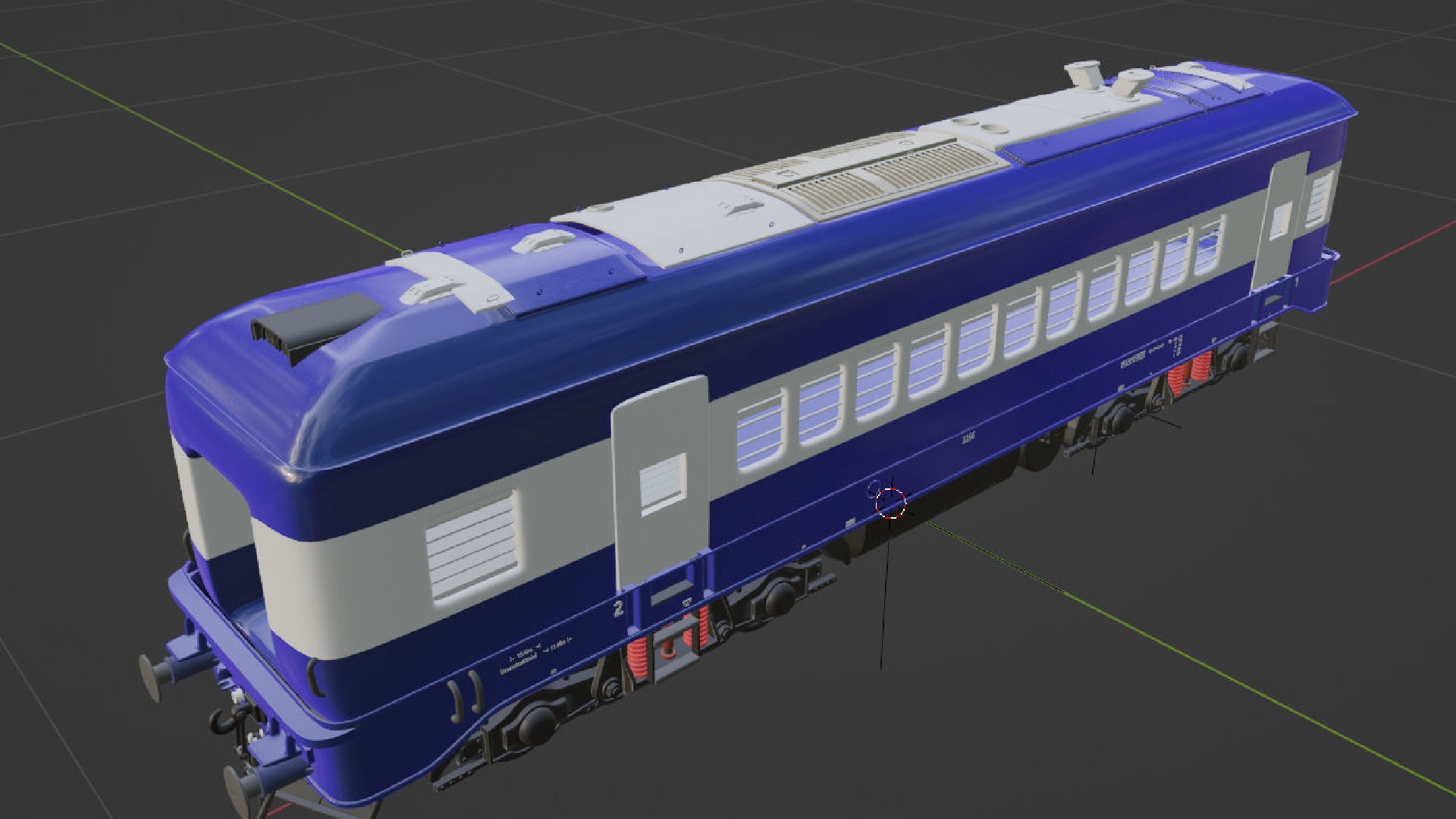 Train Middle bogie 3D Models For Download
