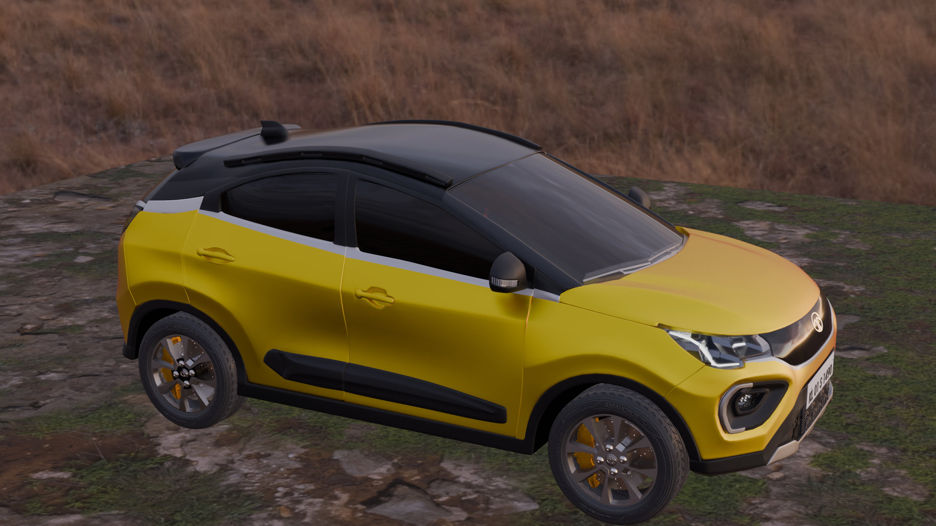 Tata Nexon 3d Model for Download