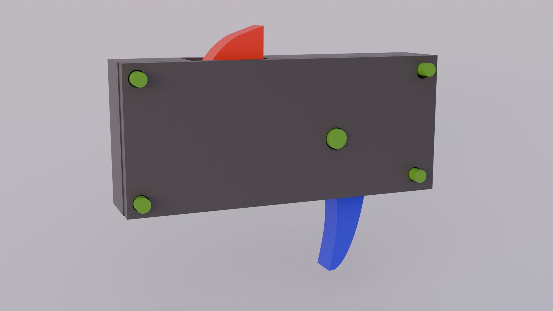 Simple Trigger Mechanism single shot 3d printable file®