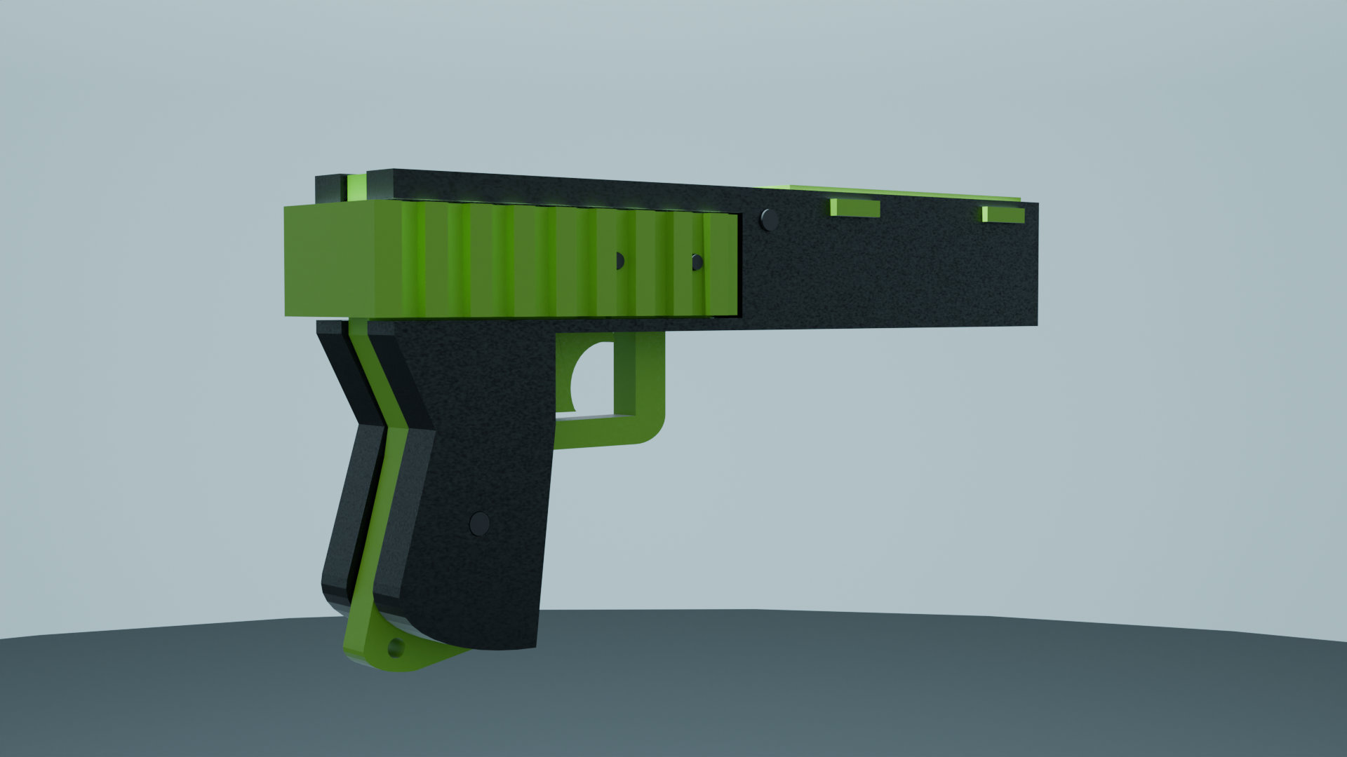 SERBU GB22 single shot gun:3D Printable file®
