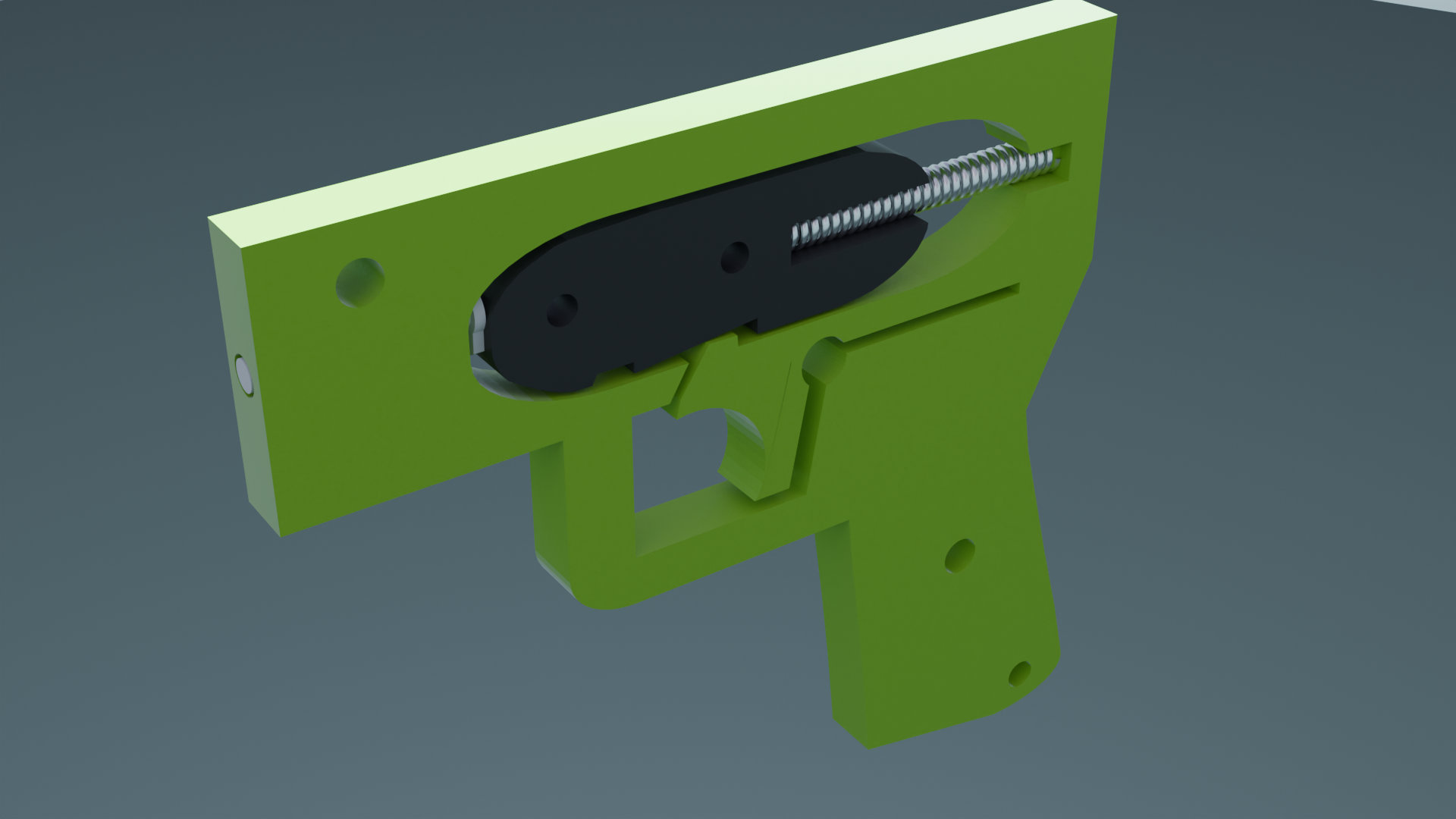 SERBU GB22 single shot gun:3D Printable file®