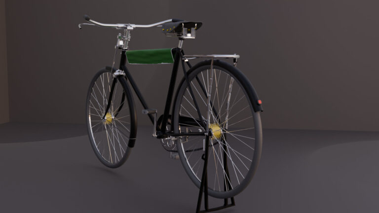 Hercules old Cycle 3D Model For Download
