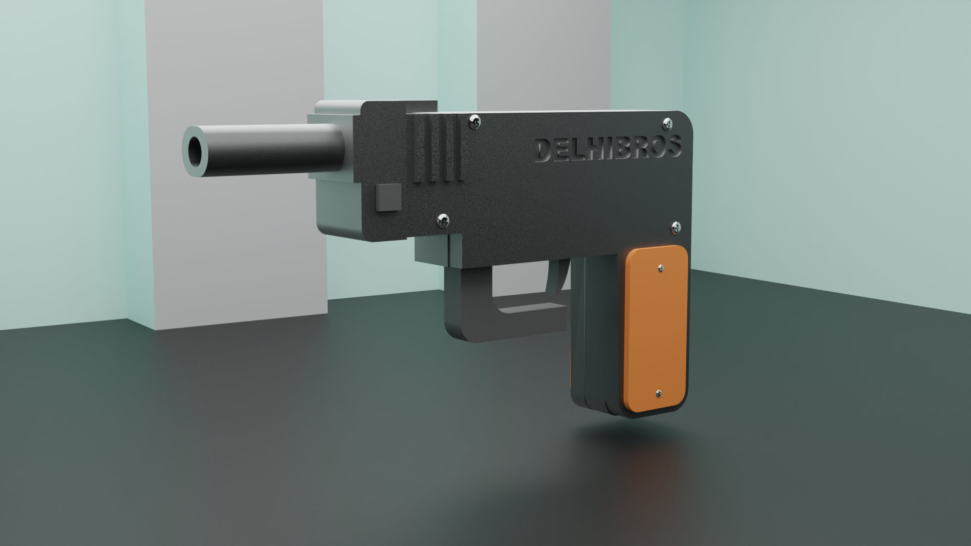 DELHIBROS 3D PRINTED GUN FILE 22LR SINGLE SHOT®