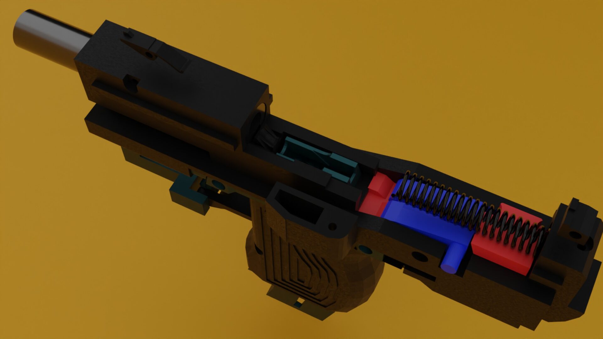 yeet .22lr fully 3d printed parts | cad file