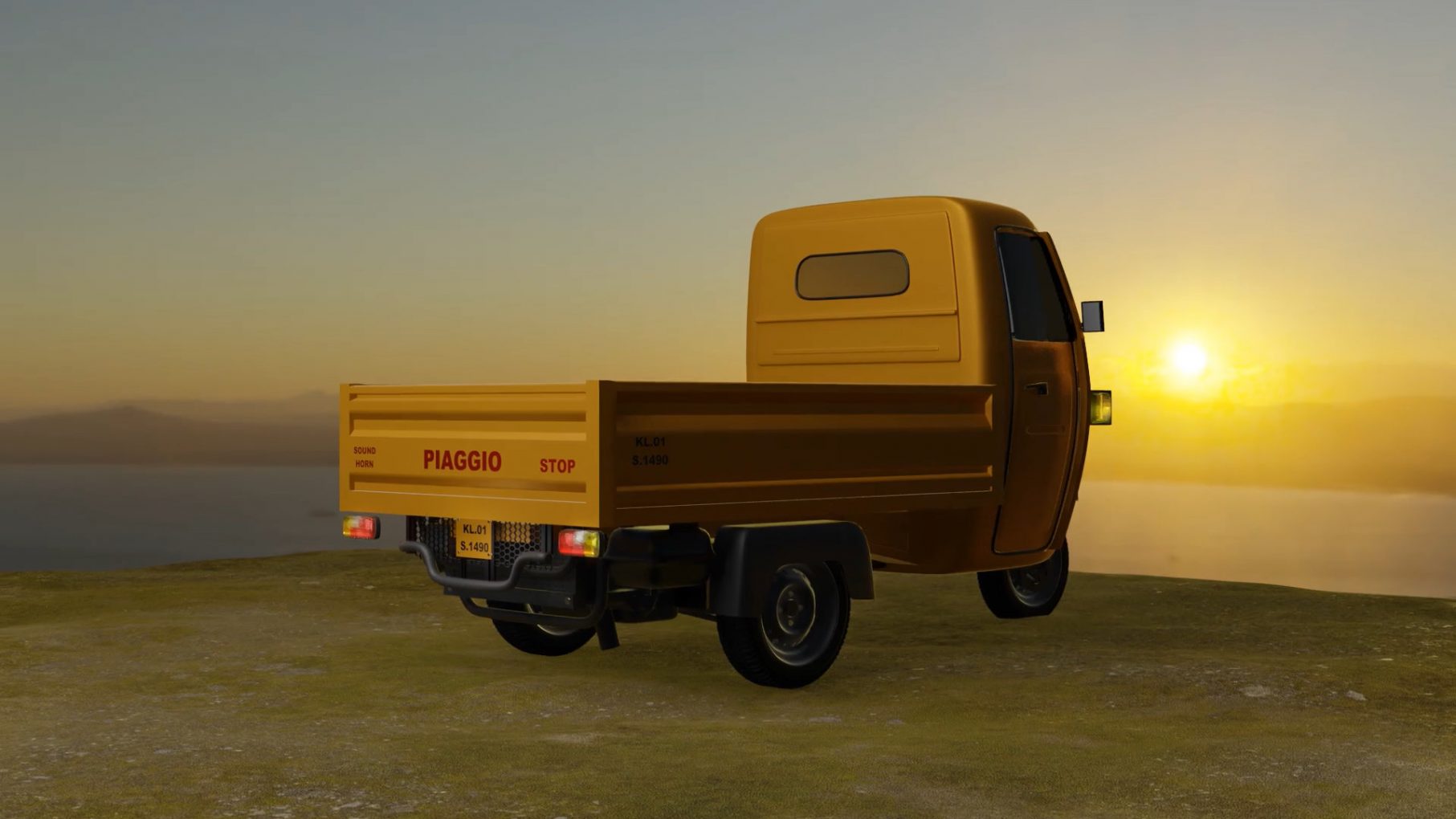 Piaggio Ape 3D Model