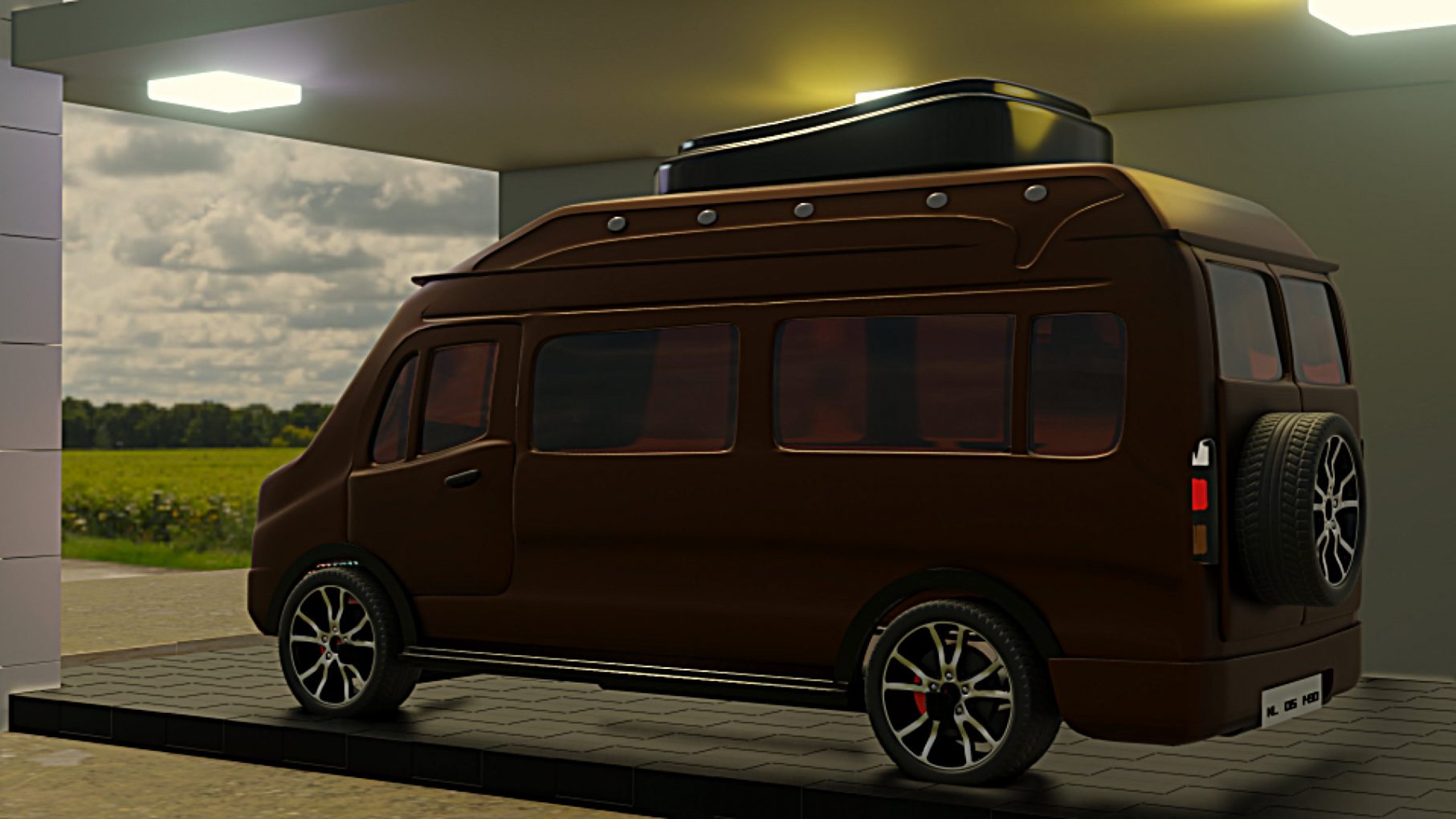 Force Traveller 3D Model