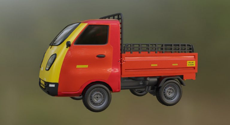 Tata ACE ZIP 3D Model For Download
