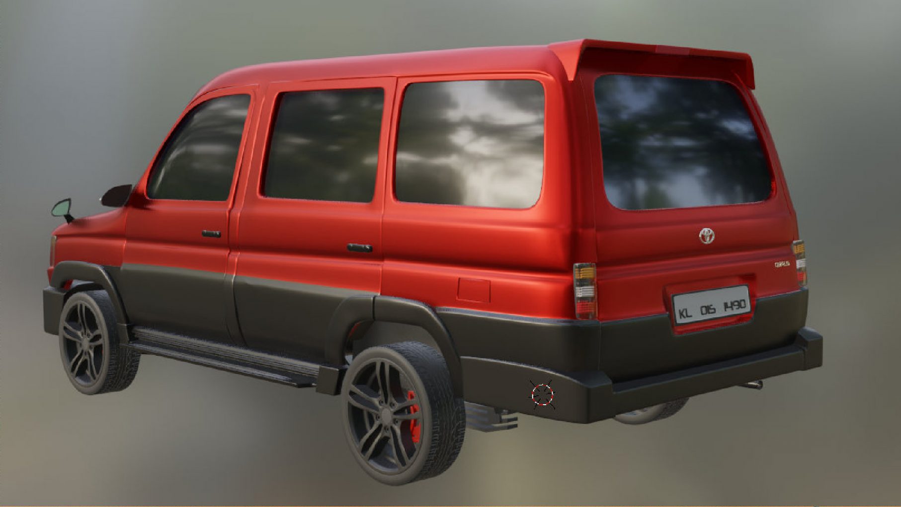 Toyota Qualis 3D Model For Download