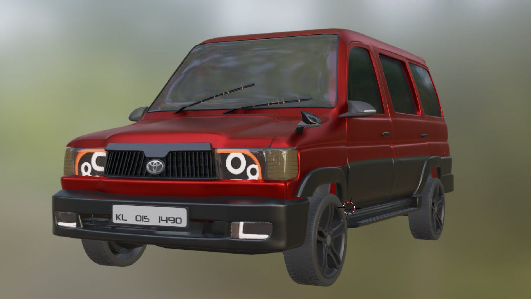 Toyota Qualis 3D Model For Download