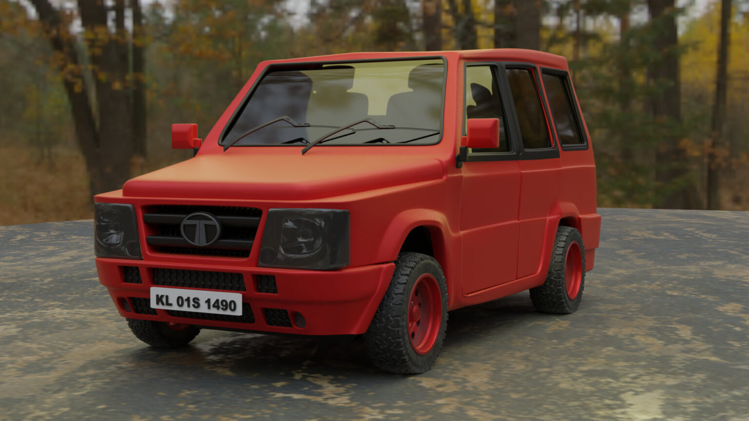 TATA SUMO 3D MODEL FOR DOWNLOAD